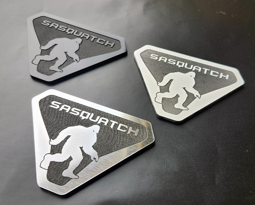 Custom Fender Sasquatch Emblem Badge Logo for Ford Bronco Offroad SUV ...