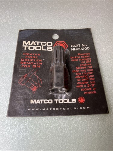 NEW Matco Tools HH62200 Heater Hose Coupler Remover For GM (NOS) Sealed ...