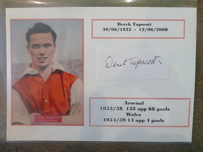 Derek Tapscott - Arsenal | eBay