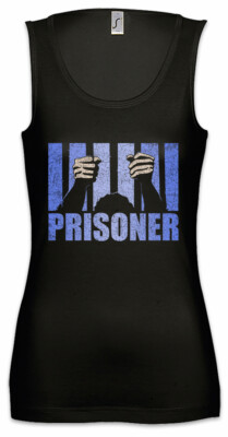 Prisoner Women Tank Top Prison bar bars Sheriff Gangster Biker | eBay UK