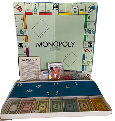 Vintage 1975 Monopoly No.9 Board Game Parker Brothers SEE PHOTOS | eBay