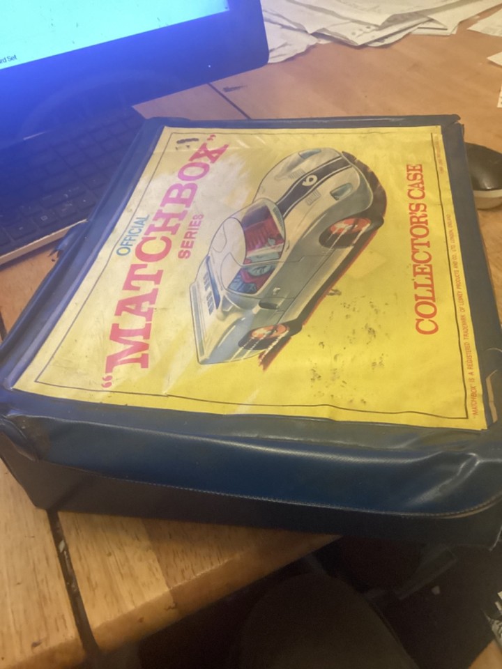 2 vintage well worn Matchbox Cases with trays.Cars not included. | eBay