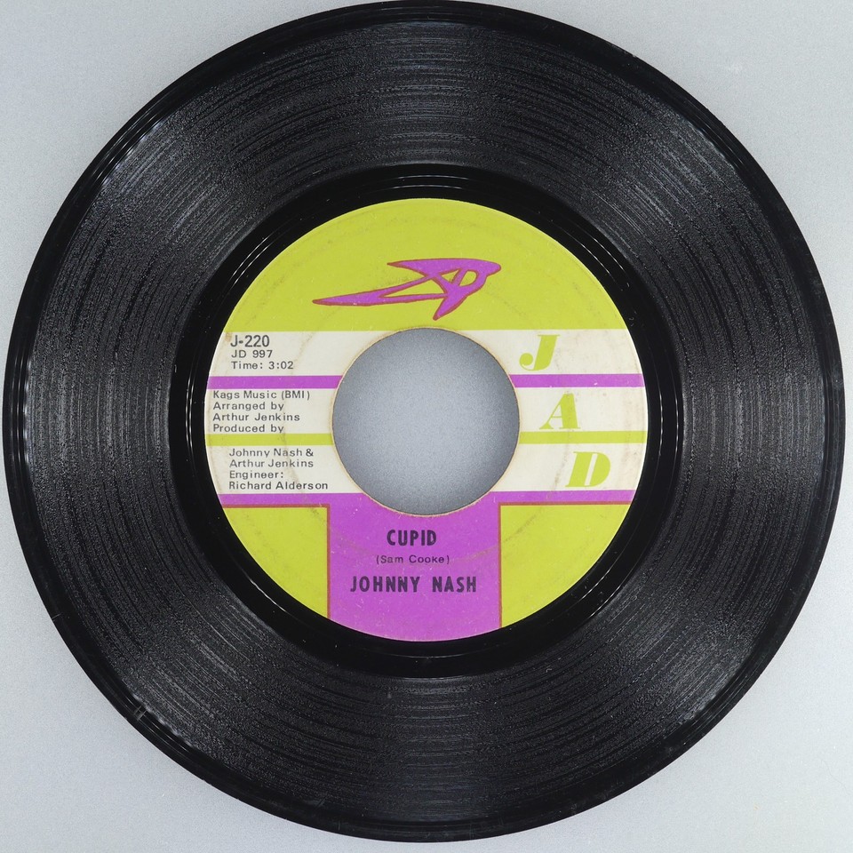 JOHNNY NASH Hold Me Tight / Cupid JAD J-207 VG 45rpm 7" 1968 Reggae | eBay