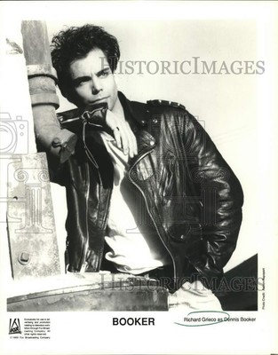 1989 Press Photo Richard Grieco as Dennis Booker in "Booker" - lrp43457 ...