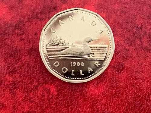 Canada 1 Dollar 1988 Proof Coin-Uncirculated | eBay