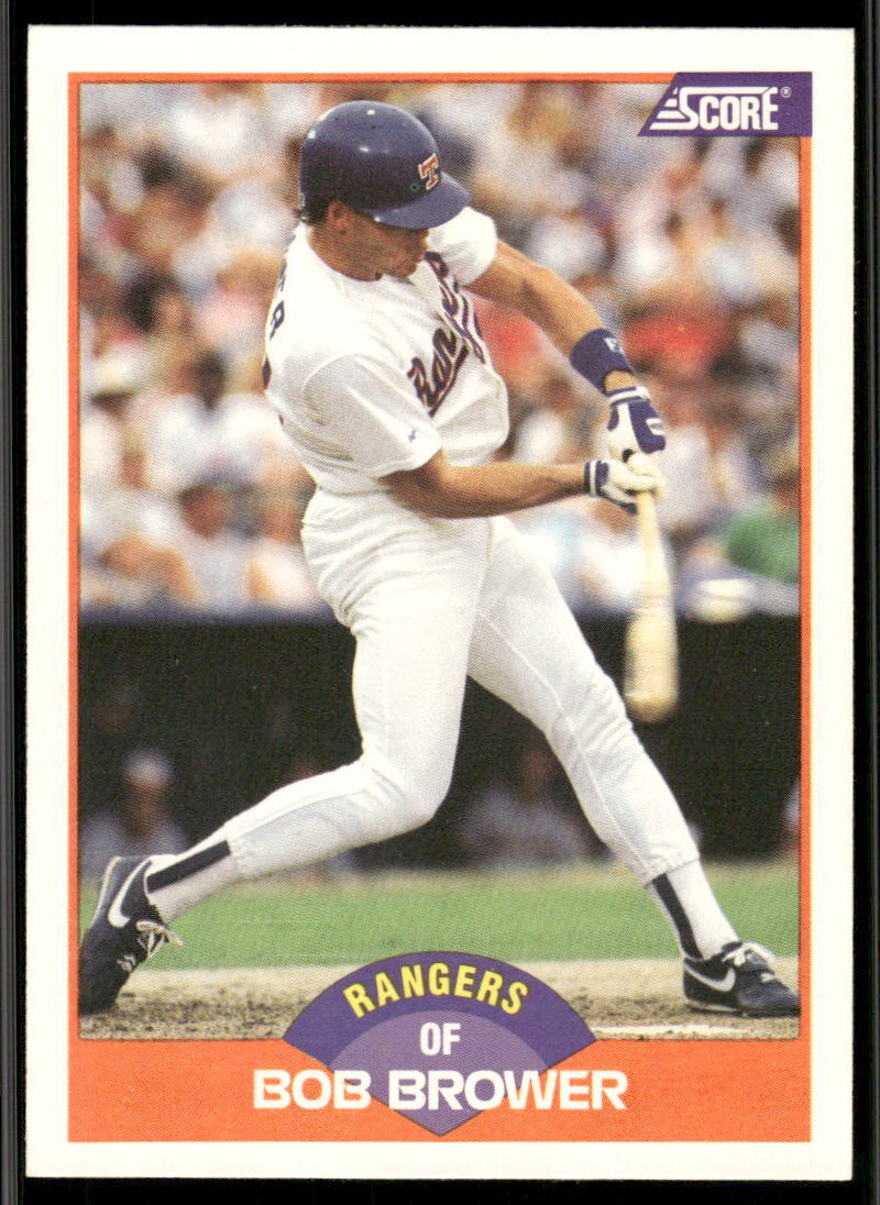 1989 Score #344 Bob Brower | eBay