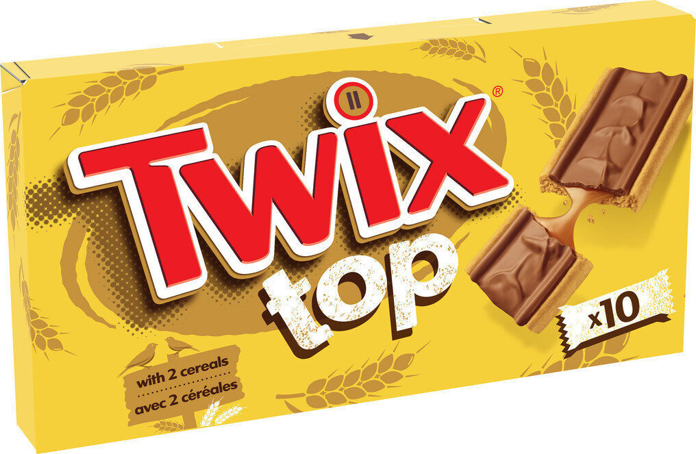 TWIX CHOCOLATE BISCUIT BAR - 210G - 10 BARS INSIDE - CARAMEL CHOCOLATE ...