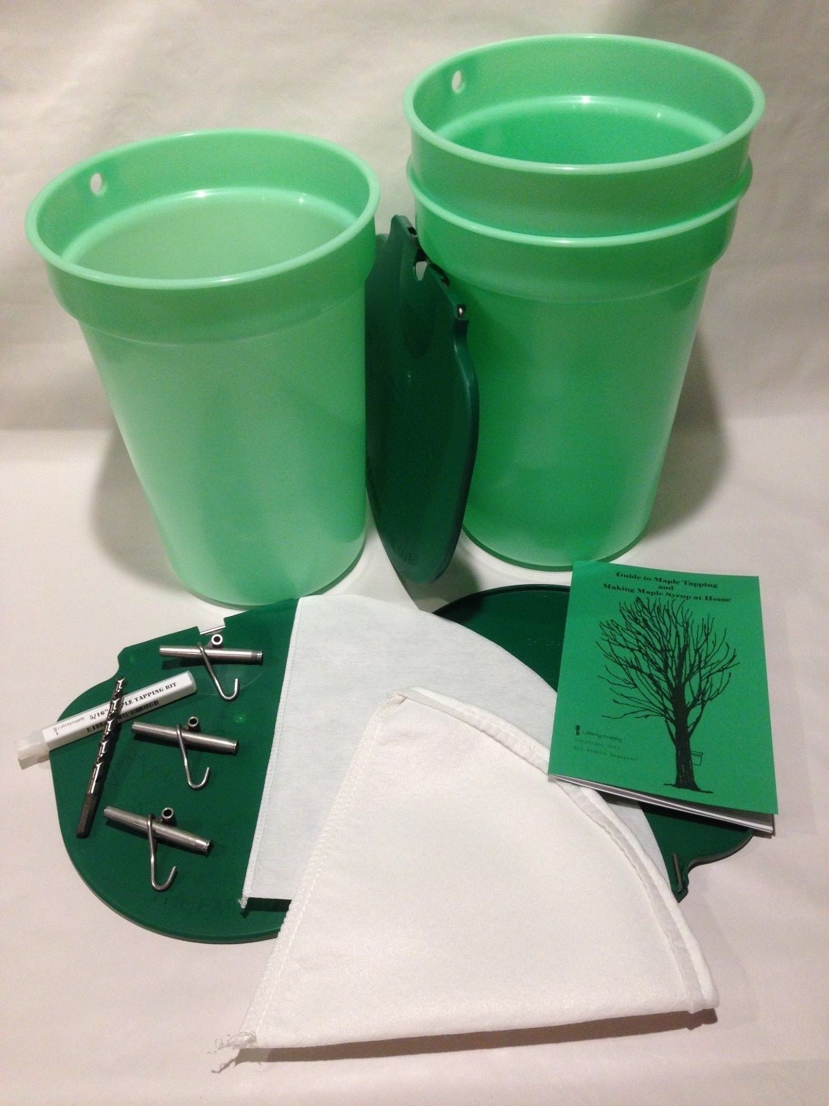 Premium Maple Syrup Kit - 3 Buckets w/Lids, etc. *Free Shipping* Sap ...