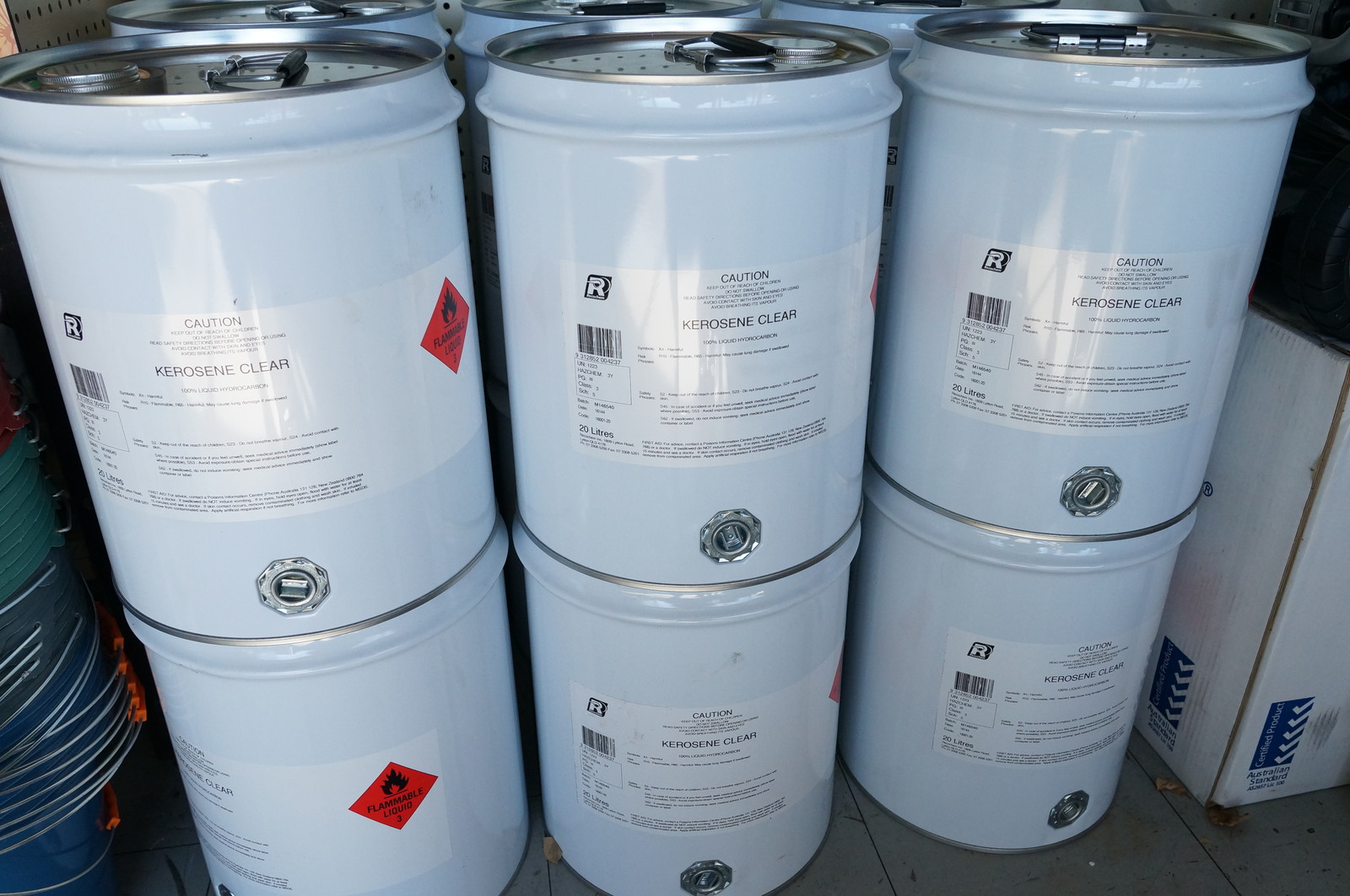 Kerosene Kero 20L Litre Drum - Pick Up Only - Cleaning Heater Heating ...