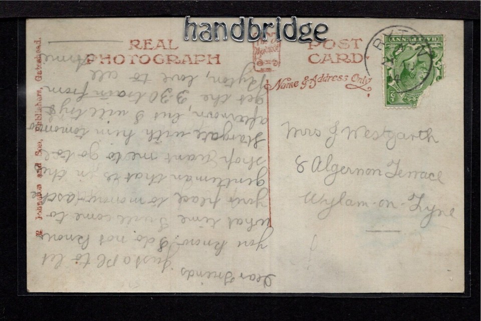 Barmoor, Emma Colliery - south west of Ryton - real photographic ...