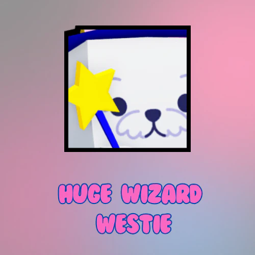 huge wizard westie | eBay