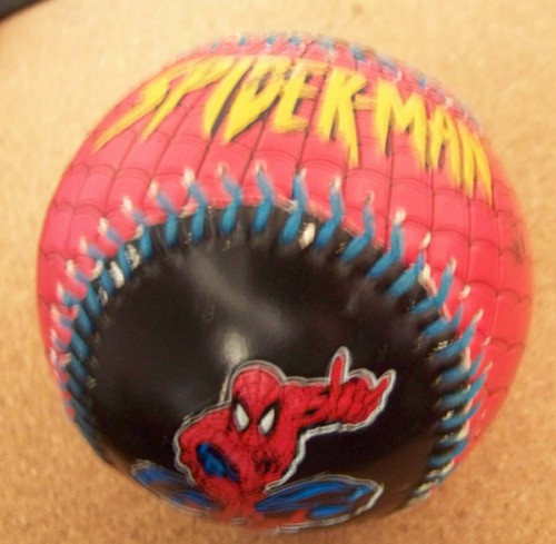 Spiderman Universal Studios baseball ball Islands of Adventure 1998 ...