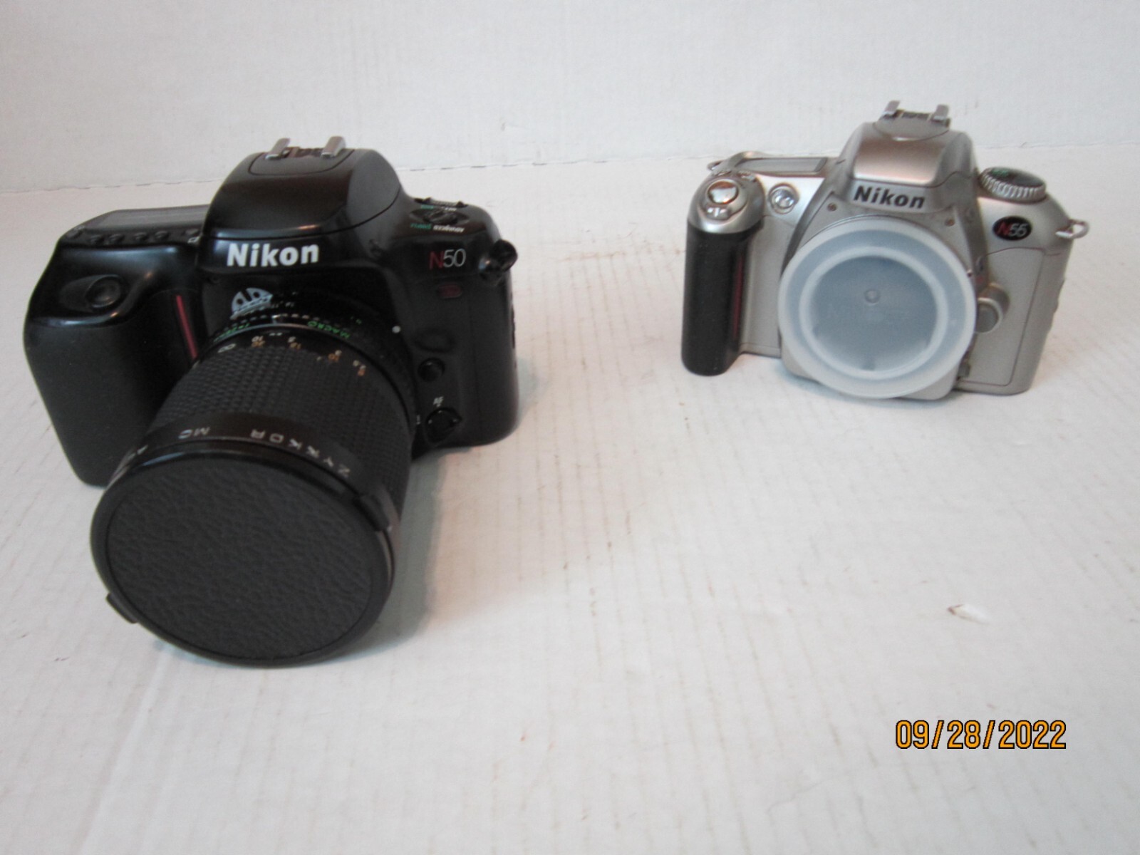 Nikon N50 Film Camera with ZYKKOR Auto Zoom Lens AF 28-80 mm + Nikon ...