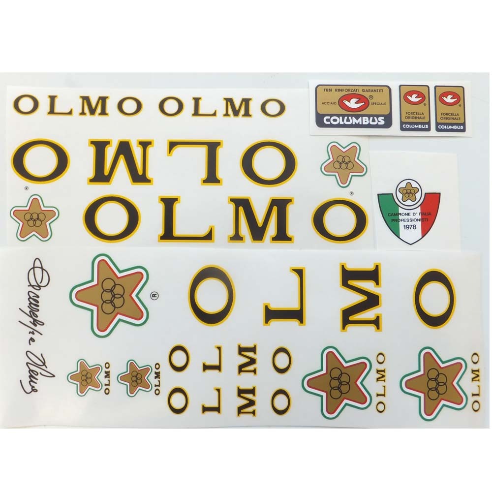 Olmo decal set for Campagnolo vintage bike resto new | eBay