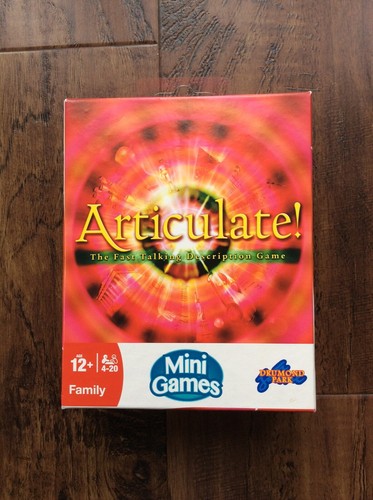 ARTICULATE “MINI” GAMES -TALKING DESCRIPTION GAME-2019-DRUMMOND PARK-NEW/SEALED | eBay UK