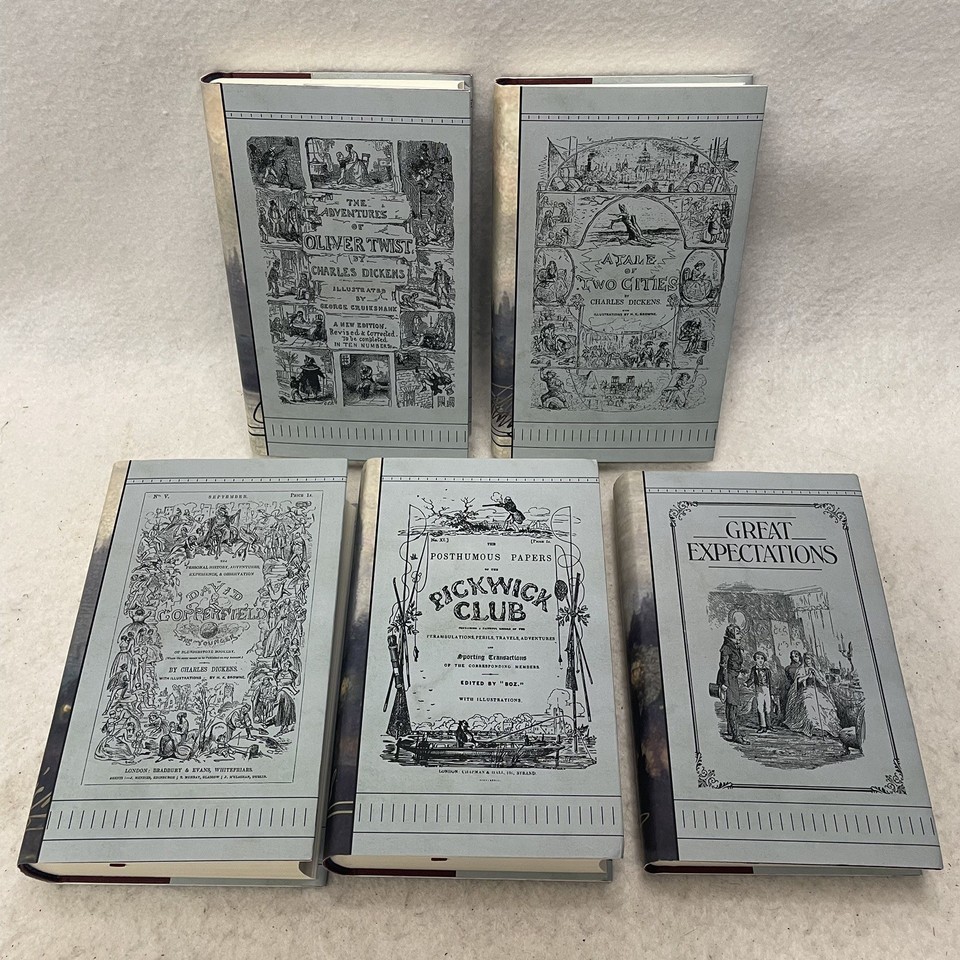 Charles Dickens Five Volume Book Set Juniper Books 2023 (Everyman's ...