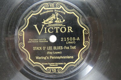 Waring's Pennsylvanians - VICTOR 21508 - Stack O' Lee Blues & Farewell ...