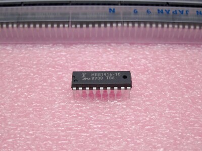 40pc lot NOS Fujitsu 64k (16x4) 100ns 18-pin DIP Page Mode Memory DRAM ...