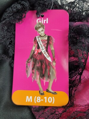 Homecoming Horror Queen DRESS ONLY Halloween Costume Girl's Size M (8 ...