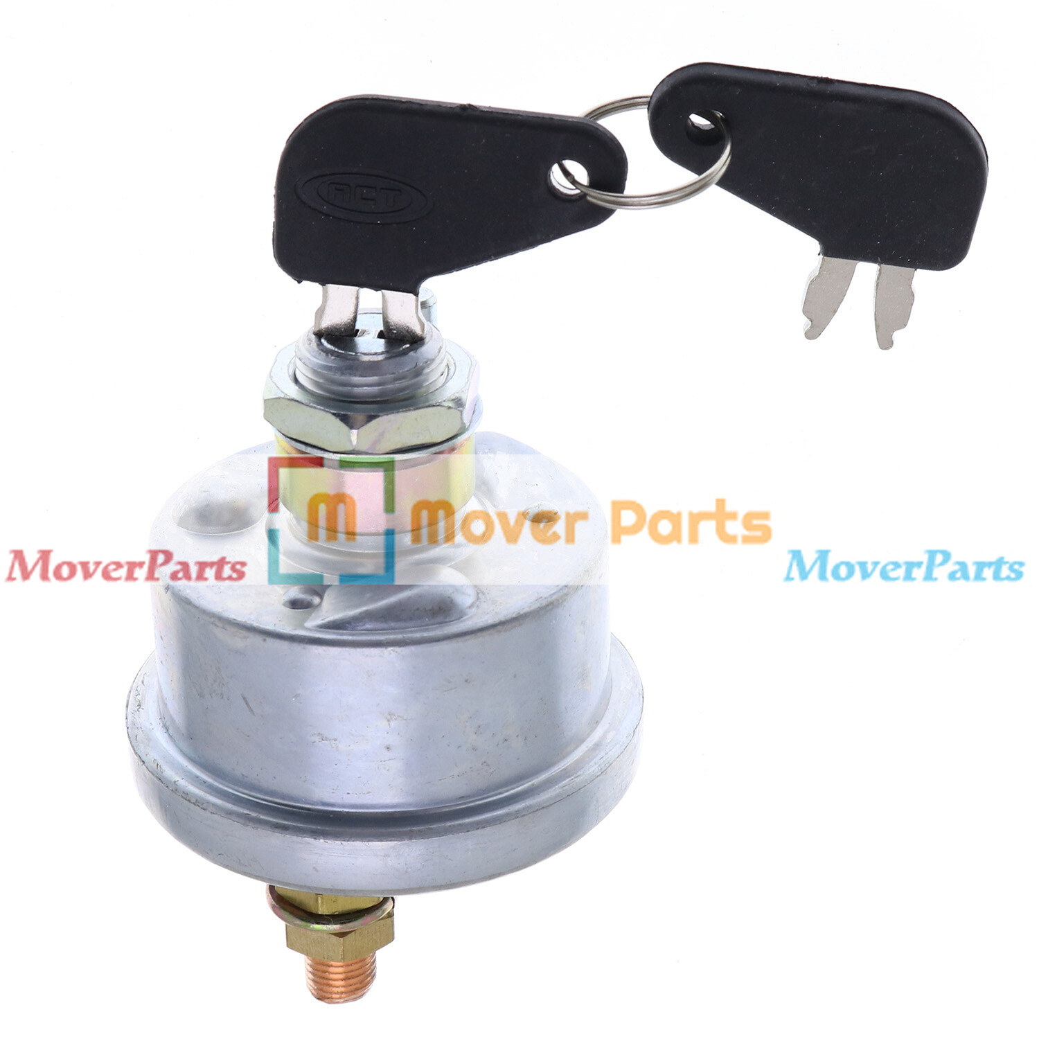 2 Keys Ignition Switch 7N0718 for CAT Backhoe Loader 414E 416E 420F ...