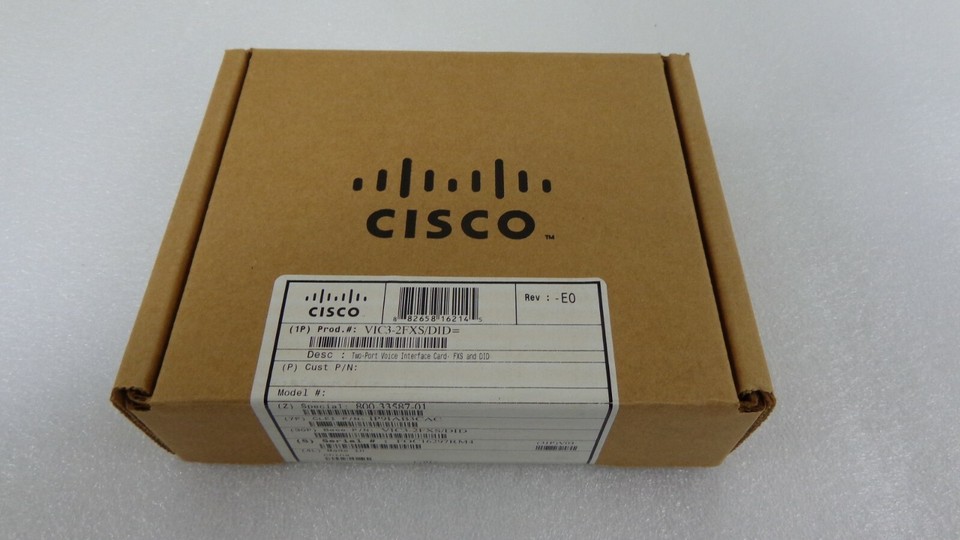 Cisco VIC3-2FXS/DID Two Port Voice Interface Card | eBay