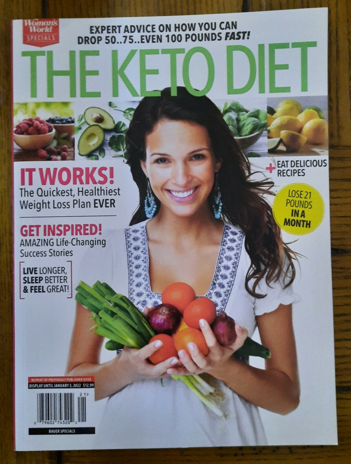 Woman's World Specials The Keto Diet Magazine - Lose 21 pounds in 1 ...