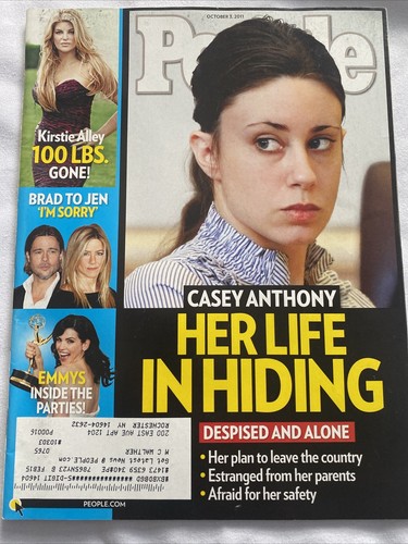 2011 October 3 People Magazine Casey Anthony Her Life In Hiding (CP100 ...
