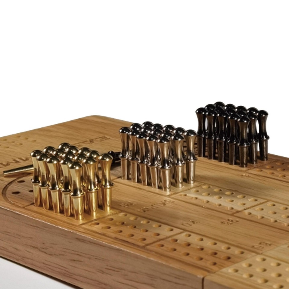 48 Pieces Metal Cribbage Board Pegs, Cribbage Board Pins Fit 1/8 Hole ...