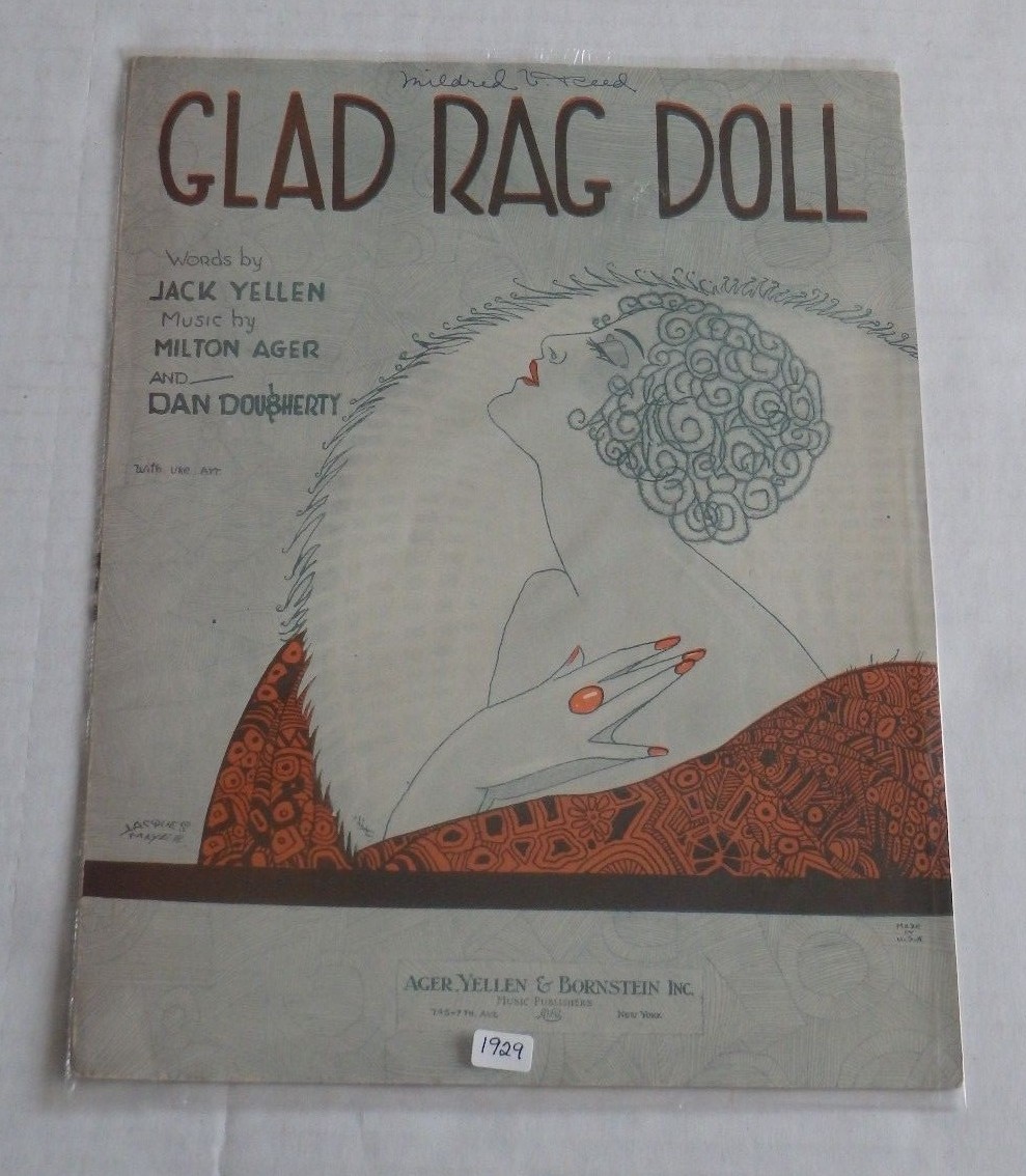 Americana Glad Rag Doll Sheet Music | eBay