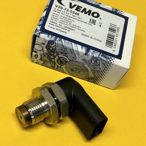 Fuel rail pressure sensor replacing BMW 13537787167 0281002497 Vemo FRS ...