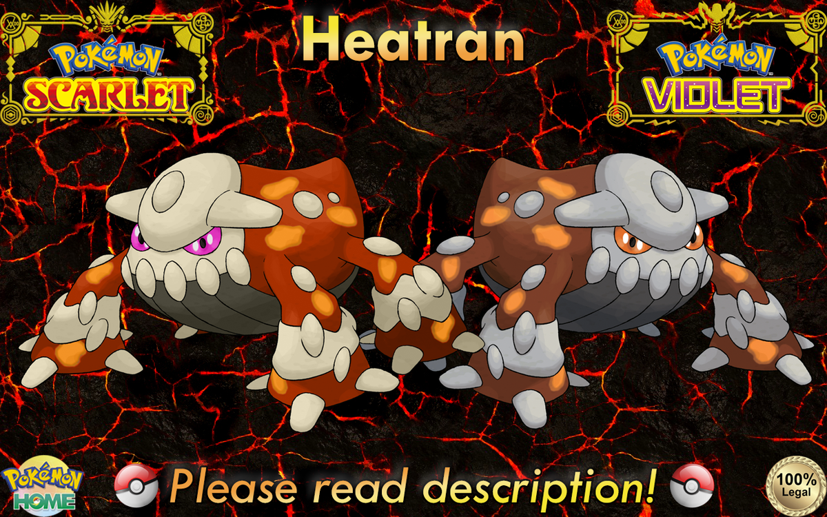 Heatran Wallpaper Heatran (#174, ⭐, Space Time Smackdown)