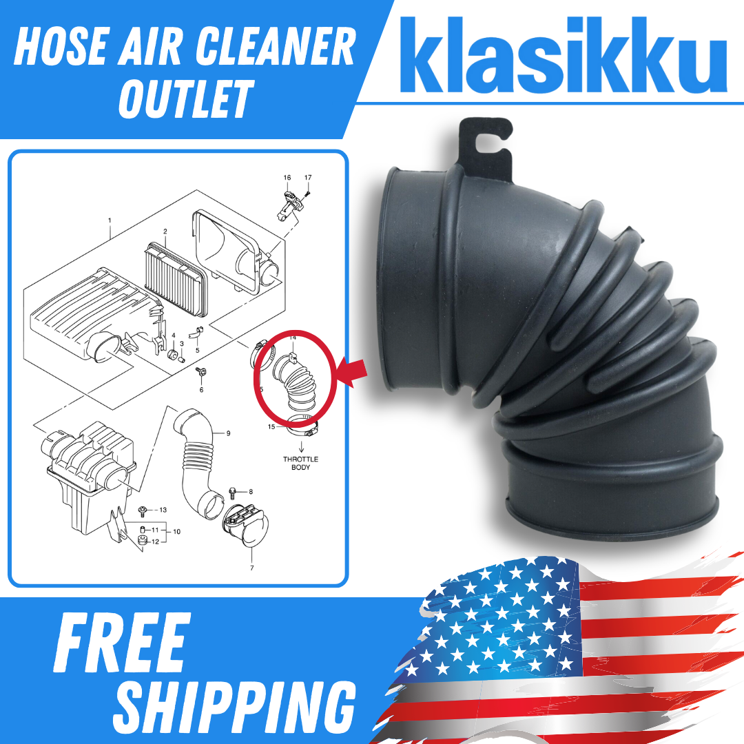 Suzuki Swift SX4 Air Cleaner Outlet Hose AIR CLEANER | 13881-63J00 ...