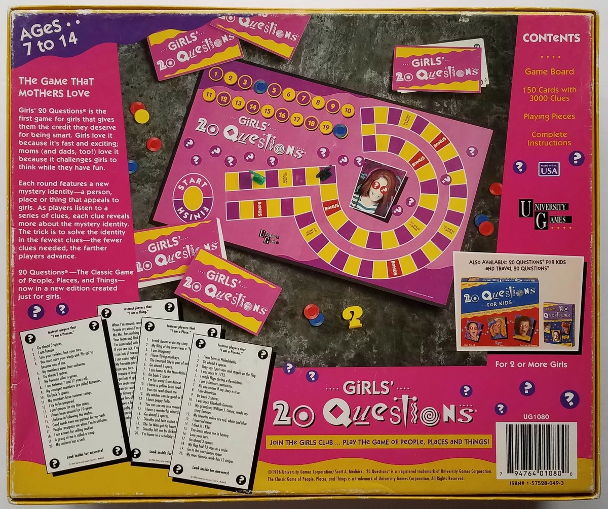 20 Questions Game About Me