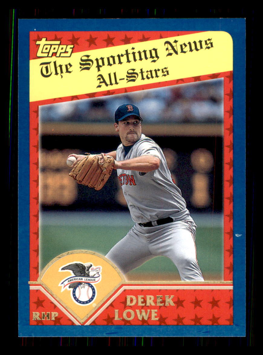 2003 Baseball Topps Derek Lowe Boston Red Sox #364 AS | eBay