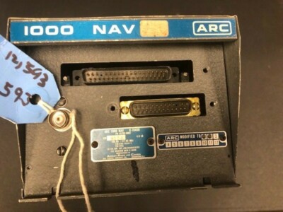ARC 1000 NAV RECEIVER R1048B P/N 45700-0002 FAA REP TAG # 12593 | eBay