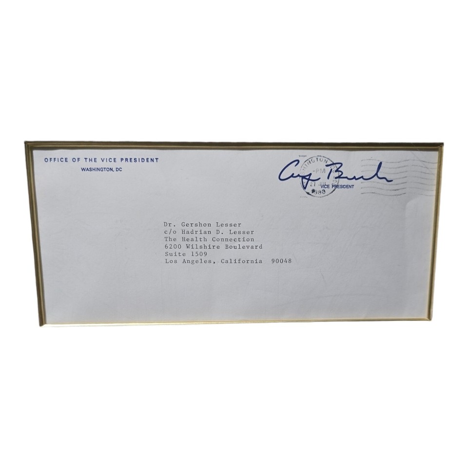 George H.W. Bush 1988 Typed Letter Signed as Vice President | eBay