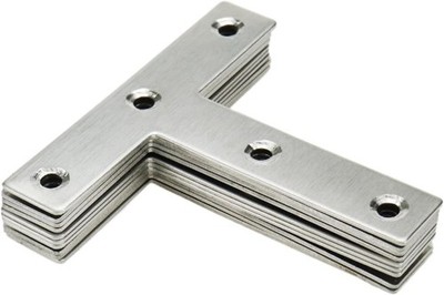 T Brackets 10pcs Stainless Steel T Brackets Flat T Shape Repair Mending ...