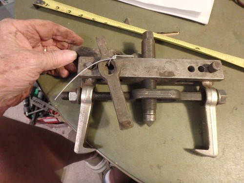 3K - vintage SNAP-ON puller-7" yoke 2 sets jaws CJ81 and CJ812A | eBay