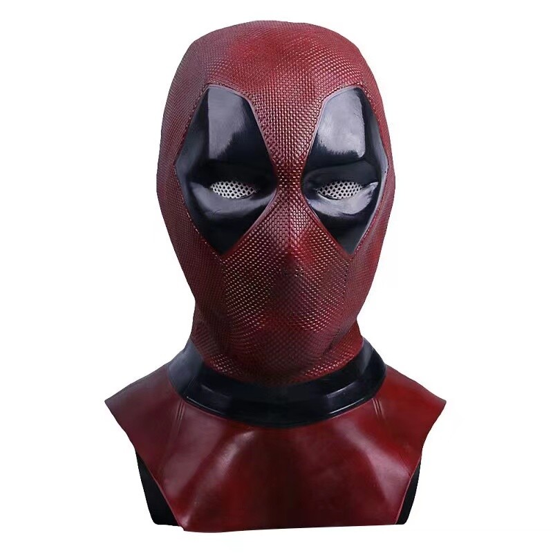 2018 Deadpool 2 Mask Cosplay X-Men Full Face Latex Helmet Halloween ...