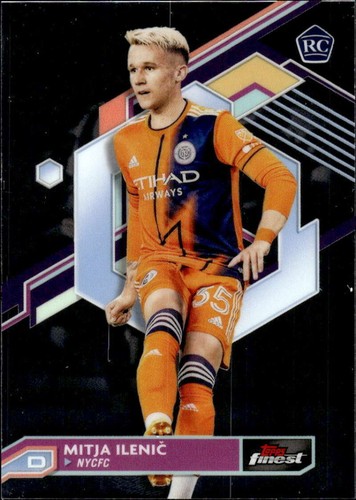 Mitja Ilenic RC RC 2023 Topps Finest MLS Base #47 ROOKIE Soccer ID ...