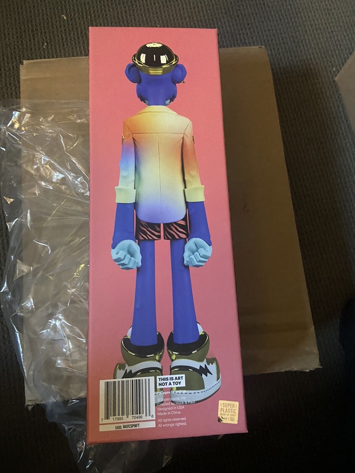 New Superplastic x Bored Ape Yacht Club SUPERBORED Art Toy BAYC SKIPPER ...