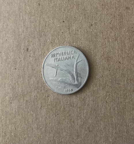 1956 Italy Repvbblica Italiana 10 Lire Coin | eBay