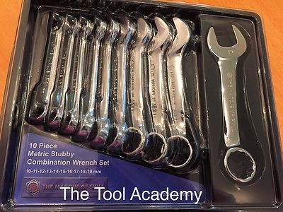 BRITOOL HALLMARK 10PCE METRIC SHORT COMBINATION SPANNER WRENCH SET | eBay