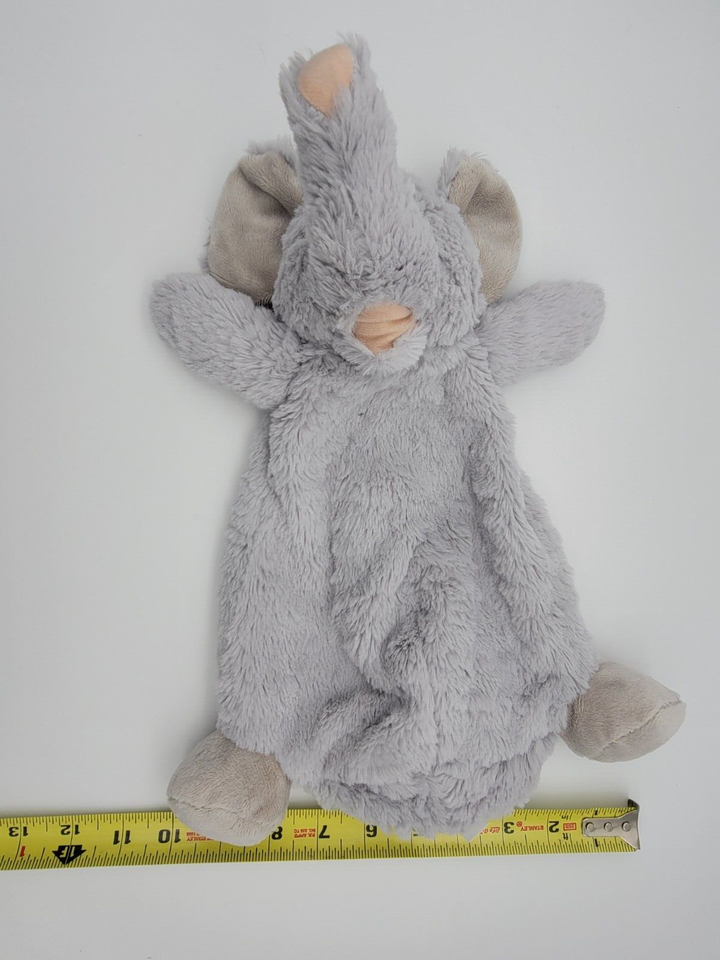 13" The Petting Zoo - Grey Elephant with Rattle Snuggle Blanket | eBay