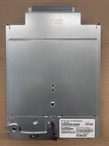 HP Virtual Connect Flex-10/10D Module 639852-001 638526-B21 | eBay