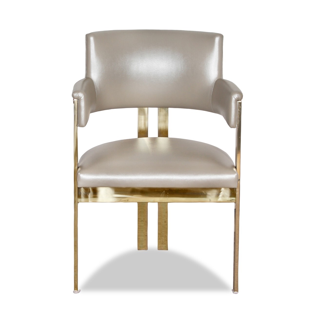 Set of 8 Jamie Dining Chairs by Artistic Frame Company in Polished ...