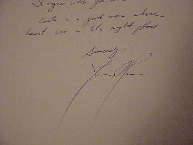 1997 James C Humes Autographed Signed Hand Written Letter Author | eBay