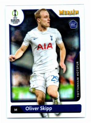 2021 Merlin Chrome UEFA Champions League Silver Oliver Skipp Rookie ...
