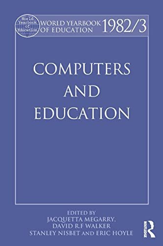 Computers and Education, Jacquetta Megarry, David R. F. Walker, Stanley ...
