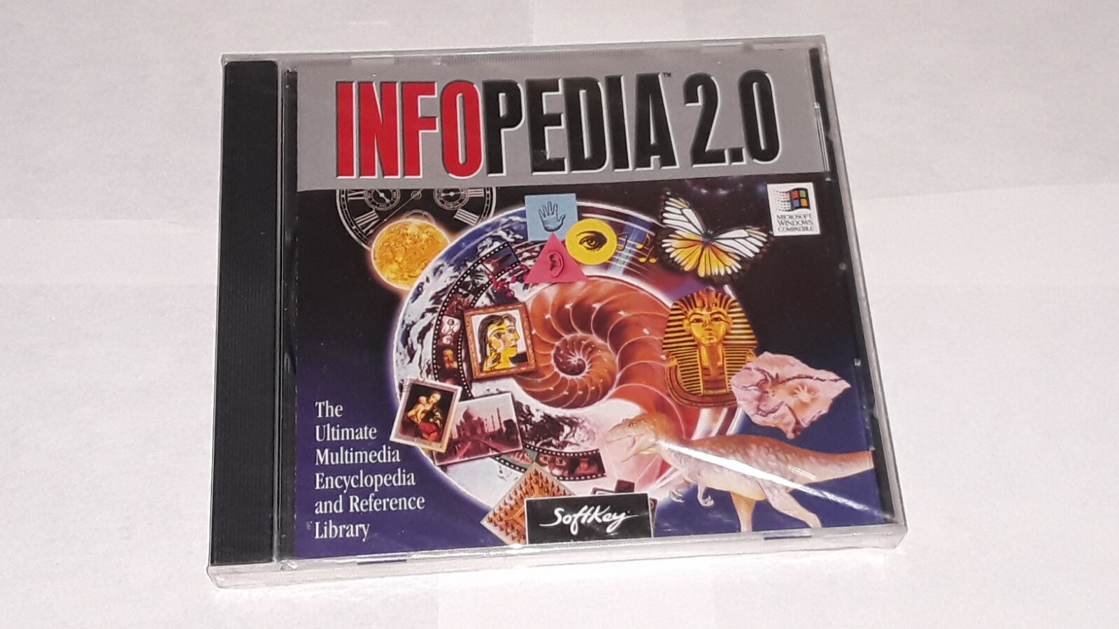 INFOPEDIA 2.0 CD-ROM FOR WINDOWS, 1995 FOR WINDOWS 95, AND 3.1, NEW ...